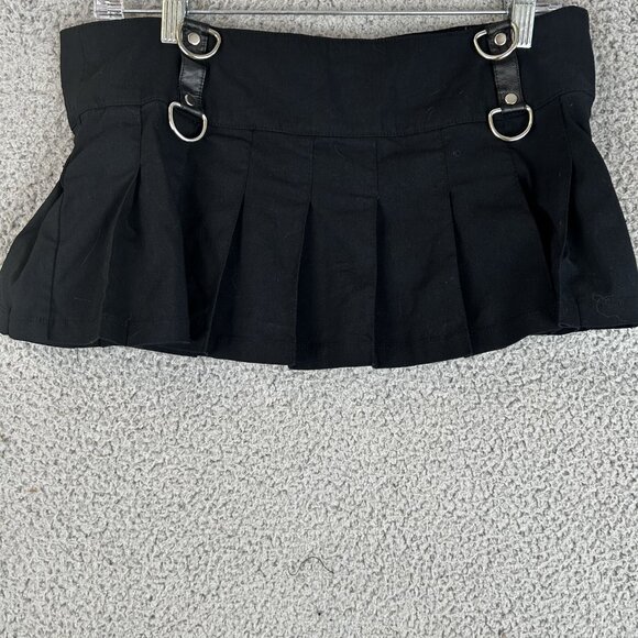 Lip Service | Skirts | Lip Service Y2k Micro Mini Skirt Pleated Black ...